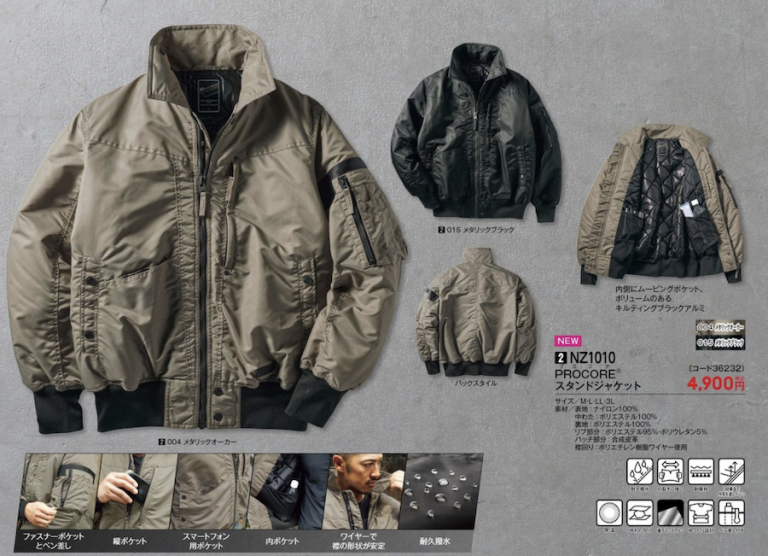 ワークマン2024秋冬 PROCORE スタンドジャケット購入。 | WithFive.Net